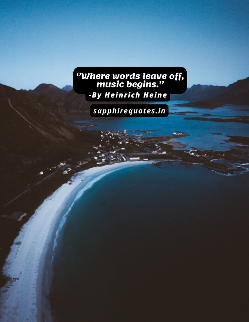 Top 30+ Inspirational and Positive Music Quotes - sapphirequotes.in
