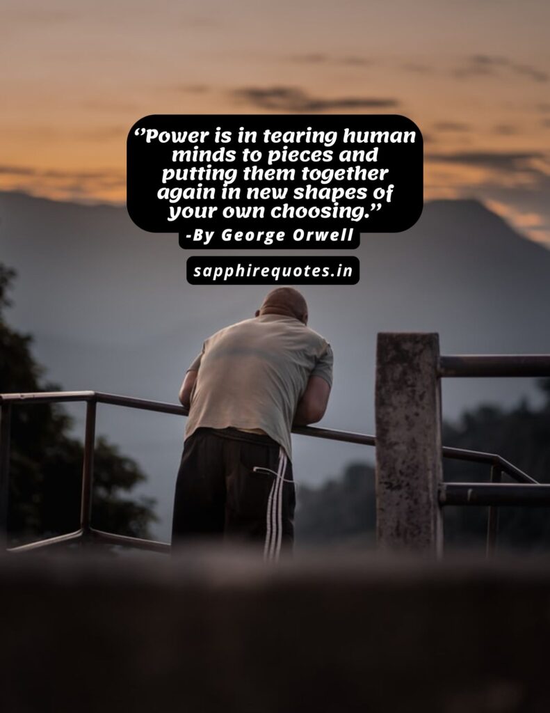 Top 25 Famous and Inspirational George Orwell Quotes - sapphirequotes.in